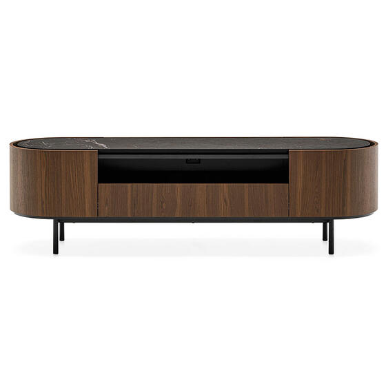 Lake Wooden TV stand with open compartment Calligaris New York